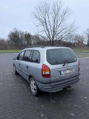 Pelēks Opel Zafira 2004 Kauņa, ar dzinēja tilpumu 2.00 L un nobraukumu 310 tūkst. km par 660 €, foto 7 vietnē AUTOMOTO.COM.LV