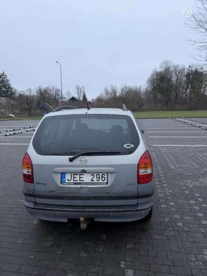 Pelēks Opel Zafira 2004 Kauņa, ar dzinēja tilpumu 2.00 L un nobraukumu 310 tūkst. km par 660 €, foto 8 vietnē AUTOMOTO.COM.LV