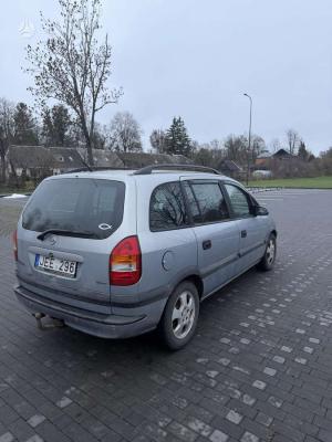 Pelēks Opel Zafira 2004 Kauņa, ar dzinēja tilpumu 2.00 L un nobraukumu 310 tūkst. km par 660 €, foto 9 vietnē AUTOMOTO.COM.LV