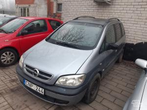 Pelēks Opel Zafira 2004 Kauņa, ar dzinēja tilpumu 2.00 L un nobraukumu 290 tūkst. km par 350 €, foto  vietnē AUTOMOTO.COM.LV