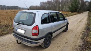 Grey Opel Zafira 2004 in Anyksciai, with an engine capacity of 1.80 L and mileage of 269 thousand km for 1700 €, photo 4 on AUTOMOTO.COM.LV