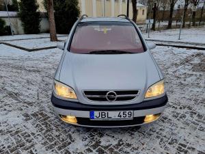 Grey Opel Zafira 2004 in Jonava, with an engine capacity of 1.60 L and mileage of 223 thousand km for 1499 €, photo 8 on AUTOMOTO.COM.LV