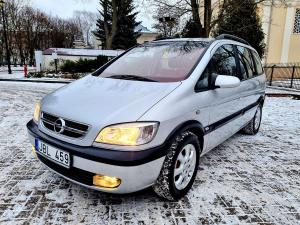 Grey Opel Zafira 2004 in Jonava, with an engine capacity of 1.60 L and mileage of 223 thousand km for 1499 €, photo 9 on AUTOMOTO.COM.LV