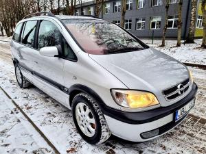 Grey Opel Zafira 2004 in Jonava, with an engine capacity of 1.60 L and mileage of 223 thousand km for 1499 €, photo 13 on AUTOMOTO.COM.LV