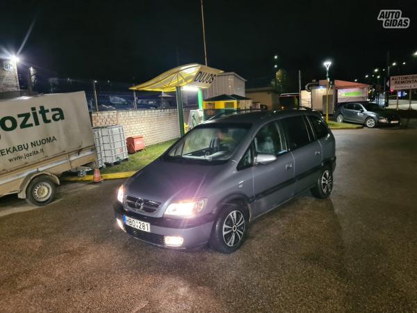 Grey Opel Zafira 2004 in Kaunas, with an engine capacity of 2.00 L and mileage of 260 thousand km for 440 €, photo 3 on AUTOMOTO.COM.LV