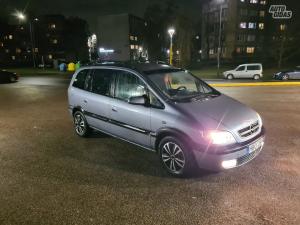 Grey Opel Zafira 2004 in Kaunas, with an engine capacity of 2.00 L and mileage of 260 thousand km for 440 €, photo 8 on AUTOMOTO.COM.LV