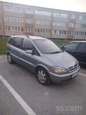Pelēks Opel Zafira 2004 Rīga, ar dzinēja tilpumu 2.20 L un nobraukumu 342 tūkst. km par 1200 €, foto  vietnē AUTOMOTO.COM.LV