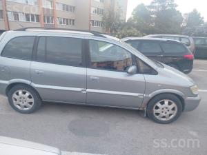 Pelēks Opel Zafira 2004 Rīga, ar dzinēja tilpumu 2.20 L un nobraukumu 342 tūkst. km par 1200 €, foto 4 vietnē AUTOMOTO.COM.LV