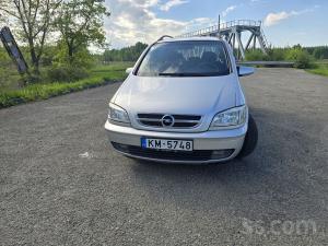 Pelēks Opel Zafira 2004 Bauska, ar dzinēja tilpumu 2.20 L un nobraukumu 255 tūkst. km par 1550 €, foto  vietnē AUTOMOTO.COM.LV