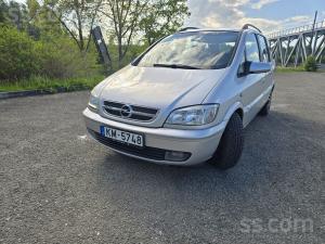 Серый Опель Зафира 2004 в Бауска, объемом двигателя 2.20 л и пробегом 255 тыс. км за 1550 €, фото 3 на AUTOMOTO.COM.LV