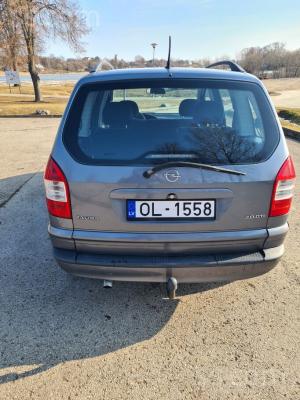 Grey Opel Zafira 2004 in Ludza, with an engine capacity of 2.00 L and mileage of 0 thousand km for 1950 €, photo 6 on AUTOMOTO.COM.LV