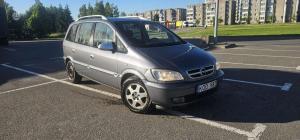 Pelēks Opel Zafira 2004 Kaišiadorys, ar dzinēja tilpumu 2.17 L un nobraukumu 318 tūkst. km par 1000 €, foto 3 vietnē AUTOMOTO.COM.LV