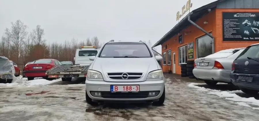 Pelēks Opel Zafira 2004 Valmiera, ar dzinēja tilpumu 2.20 L un nobraukumu 294 tūkst. km par 1150 €, foto 9 vietnē AUTOMOTO.COM.LV