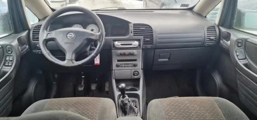 Pelēks Opel Zafira 2004 Valmiera, ar dzinēja tilpumu 2.20 L un nobraukumu 294 tūkst. km par 1150 €, foto 10 vietnē AUTOMOTO.COM.LV
