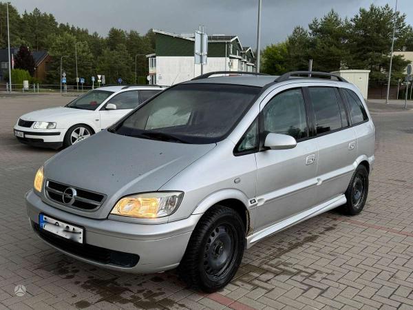 Pelēks Opel Zafira 2004 Viļņa, ar dzinēja tilpumu 1.60 L un nobraukumu 230 tūkst. km par 779 €, foto 6 vietnē AUTOMOTO.COM.LV