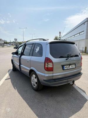 Grey Opel Zafira 2004 in Kaunas, with an engine capacity of 2.17 L and mileage of 300 thousand km for 999 €, photo 6 on AUTOMOTO.COM.LV