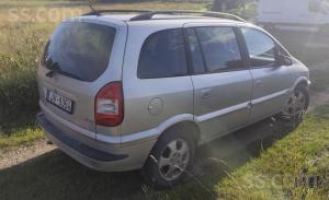Pelēks Opel Zafira 2004 Ogre, ar dzinēja tilpumu 2.20 L un nobraukumu 271 tūkst. km par 1250 €, foto 8 vietnē AUTOMOTO.COM.LV