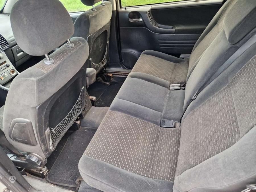 Pelēks Opel Zafira 2004 Viļņa, ar dzinēja tilpumu 2.17 L un nobraukumu 346 tūkst. km par 490 €, foto 13 vietnē AUTOMOTO.COM.LV