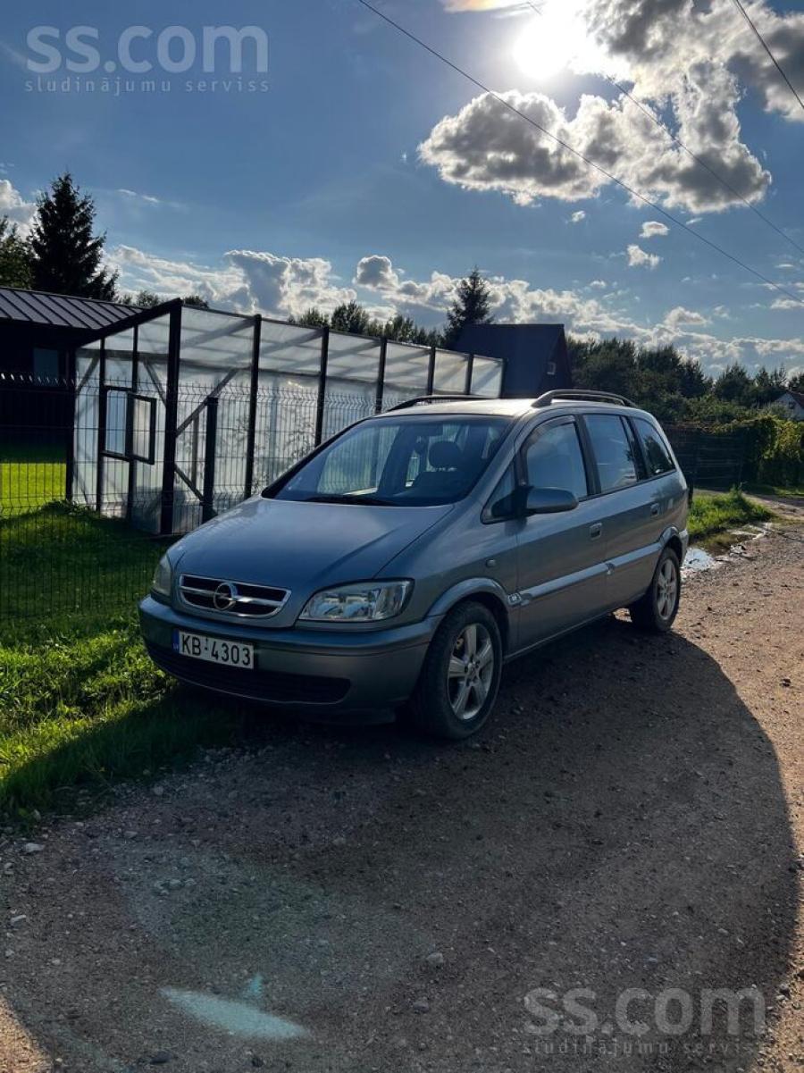 Серый Опель Зафира 2004 в Рига, объемом двигателя 2.00 л и пробегом 276 тыс. км за 600 €, фото 3 на AUTOMOTO.COM.LV