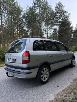 Pelēks Opel Zafira 2004 Kuldīga, ar dzinēja tilpumu 2.00 L un nobraukumu 365 tūkst. km par 1000 €, foto 6 vietnē AUTOMOTO.COM.LV