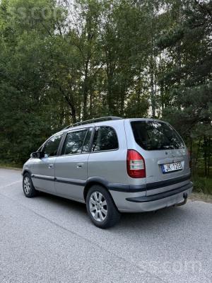 Pelēks Opel Zafira 2004 Kuldīga, ar dzinēja tilpumu 2.00 L un nobraukumu 365 tūkst. km par 1000 €, foto 7 vietnē AUTOMOTO.COM.LV