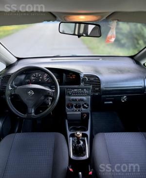 Pelēks Opel Zafira 2004 Kuldīga, ar dzinēja tilpumu 2.00 L un nobraukumu 365 tūkst. km par 1000 €, foto 8 vietnē AUTOMOTO.COM.LV