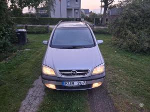 Grey Opel Zafira 2004 in Marijampole, with an engine capacity of 2.00 L and mileage of 173 thousand km for 950 €, photo  on AUTOMOTO.COM.LV
