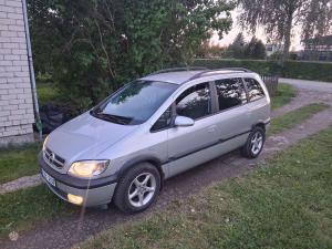 Grey Opel Zafira 2004 in Marijampole, with an engine capacity of 2.00 L and mileage of 173 thousand km for 950 €, photo 3 on AUTOMOTO.COM.LV