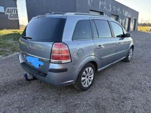 Grey Opel Zafira 2005 in Vilnius, with an engine capacity of 1.90 L and mileage of 240 thousand km for 1450 €, photo 5 on AUTOMOTO.COM.LV