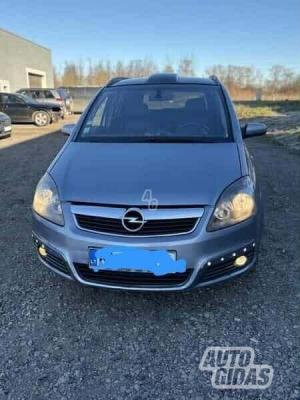 Grey Opel Zafira 2005 in Vilnius, with an engine capacity of 1.90 L and mileage of 240 thousand km for 1450 €, photo 3 on AUTOMOTO.COM.LV