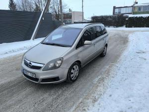Pelēks Opel Zafira 2005 Marijampole, ar dzinēja tilpumu 1.91 L un nobraukumu 433 tūkst. km par 750 €, foto  vietnē AUTOMOTO.COM.LV