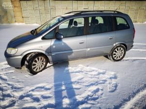 Pelēks Opel Zafira 2005 Telšiai, ar dzinēja tilpumu 1.60 L un nobraukumu 185 tūkst. km par 1490 €, foto  vietnē AUTOMOTO.COM.LV