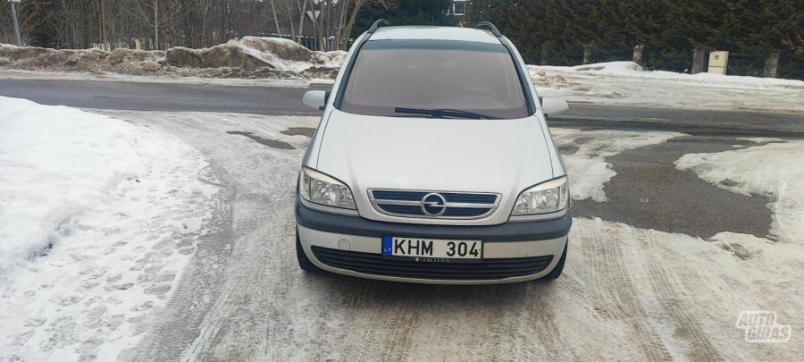 Pelēks Opel Zafira 2005 Viļņa, ar dzinēja tilpumu 2.00 L un nobraukumu 315 tūkst. km par 1390 €, foto 2 vietnē AUTOMOTO.COM.LV