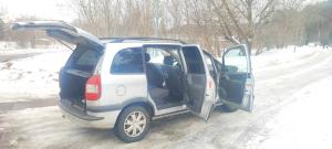 Pelēks Opel Zafira 2005 Viļņa, ar dzinēja tilpumu 2.00 L un nobraukumu 315 tūkst. km par 1390 €, foto 14 vietnē AUTOMOTO.COM.LV