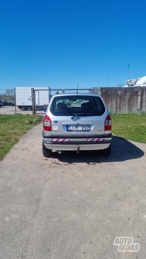 Pelēks Opel Zafira 2005 Kauņa, ar dzinēja tilpumu 2.00 L un nobraukumu 310 tūkst. km par 1000 €, foto 4 vietnē AUTOMOTO.COM.LV