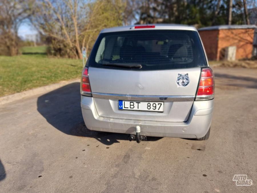 Pelēks Opel Zafira 2005 Šauļi, ar dzinēja tilpumu 1.90 L un nobraukumu 336 tūkst. km par 990 €, foto 8 vietnē AUTOMOTO.COM.LV