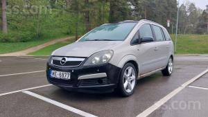 Серый Опель Зафира 2005 в Алуксне, объемом двигателя 1.90 л и пробегом 0 тыс. км за 850 €, фото  на AUTOMOTO.COM.LV