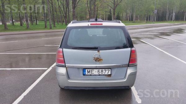 Pelēks Opel Zafira 2005 Alūksne, ar dzinēja tilpumu 1.90 L un nobraukumu 0 tūkst. km par 850 €, foto 8 vietnē AUTOMOTO.COM.LV