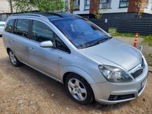 Grey Opel Zafira 2005 in Vilnius, with an engine capacity of 1.90 L and mileage of 275 thousand km for 550 €, photo 5 on AUTOMOTO.COM.LV