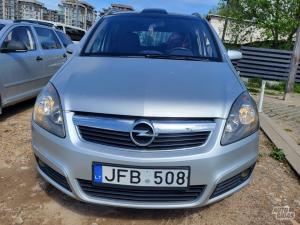 Grey Opel Zafira 2005 in Vilnius, with an engine capacity of 1.90 L and mileage of 275 thousand km for 550 €, photo 7 on AUTOMOTO.COM.LV