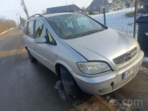 Pelēks Opel Zafira 2005 Bauska, ar dzinēja tilpumu 2.00 L un nobraukumu 310 tūkst. km par 280 €, foto  vietnē AUTOMOTO.COM.LV