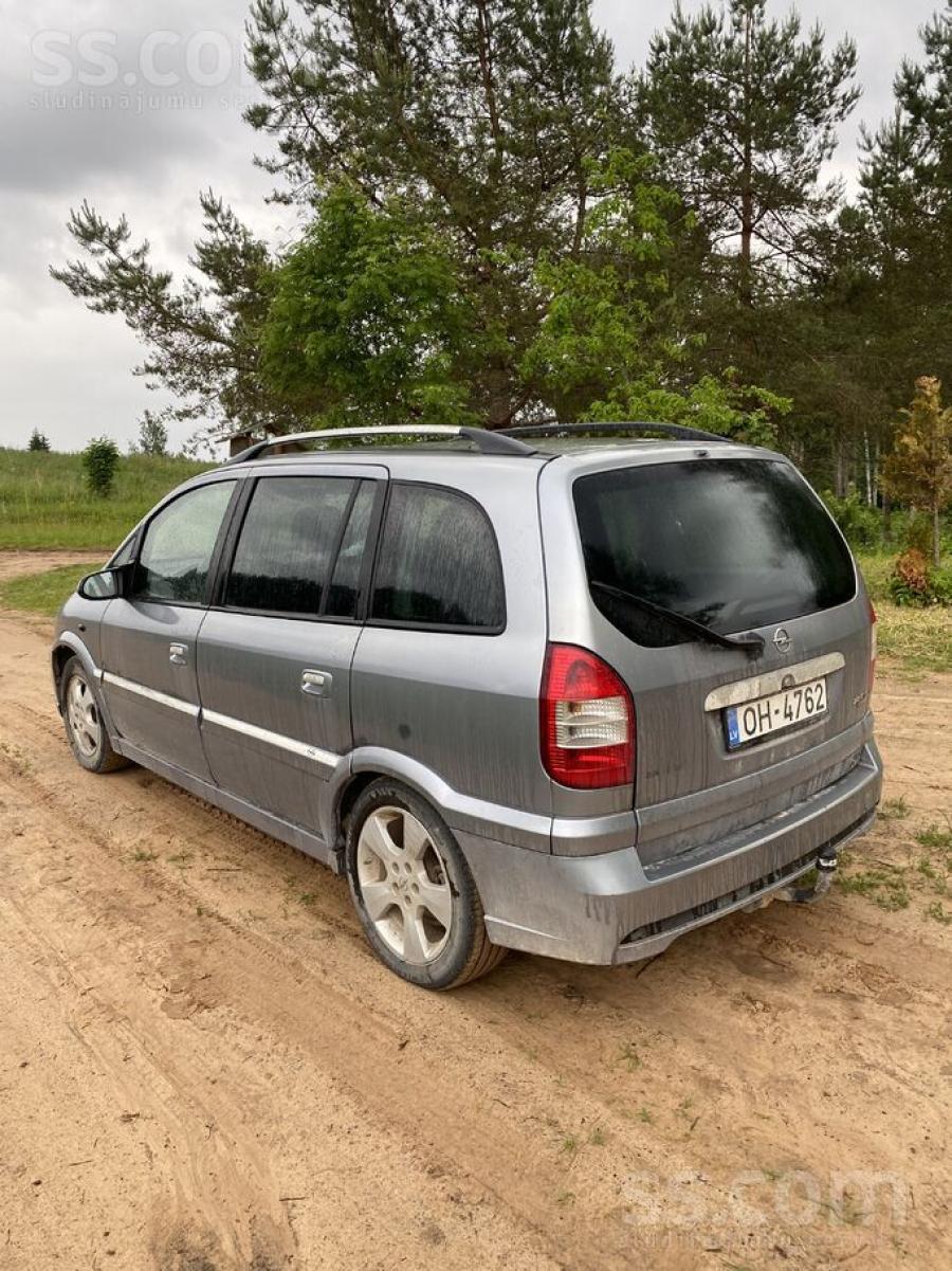 Pelēks Opel Zafira 2005 Alūksne, ar dzinēja tilpumu 2.00 L un nobraukumu 367 tūkst. km par 500 €, foto 5 vietnē AUTOMOTO.COM.LV