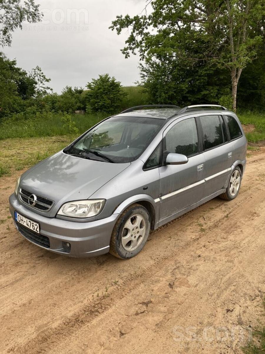 Pelēks Opel Zafira 2005 Alūksne, ar dzinēja tilpumu 2.00 L un nobraukumu 367 tūkst. km par 500 €, foto 6 vietnē AUTOMOTO.COM.LV