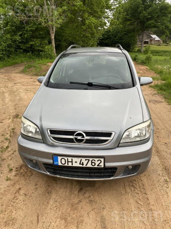 Grey Opel Zafira 2005 in Aluksne, with an engine capacity of 2.00 L and mileage of 367 thousand km for 500 €, photo 6 on AUTOMOTO.COM.LV