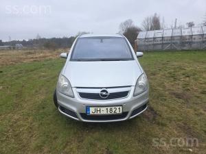 Pelēks Opel Zafira 2005 Jēkabpils, ar dzinēja tilpumu 1.90 L un nobraukumu 360 tūkst. km par 1600 €, foto 7 vietnē AUTOMOTO.COM.LV