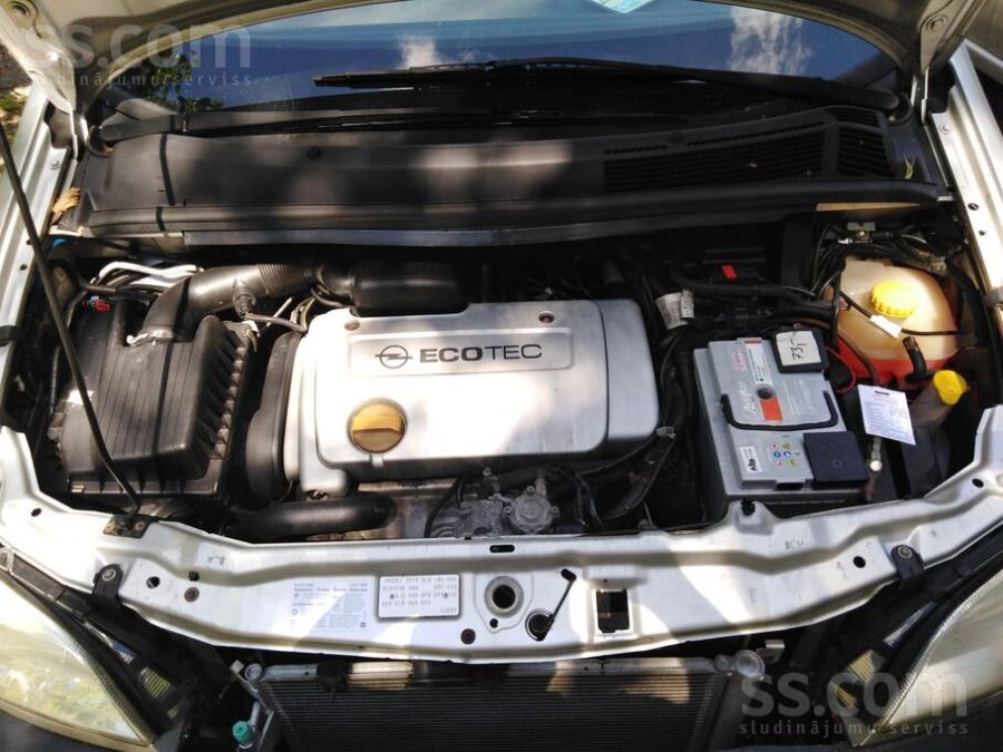 Grey Opel Zafira 2005 in Riga, with an engine capacity of 1.60 L and mileage of 230 thousand km for 400 €, photo 7 on AUTOMOTO.COM.LV