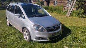 Pelēks Opel Zafira 2005 Ludza, ar dzinēja tilpumu 1.90 L un nobraukumu 410 tūkst. km par 900 €, foto  vietnē AUTOMOTO.COM.LV