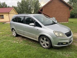 Серый Опель Зафира 2005 в Цесис, объемом двигателя 1.90 л и пробегом 310 тыс. км за 1100 €, фото 5 на AUTOMOTO.COM.LV