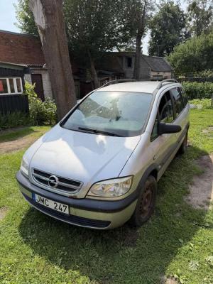 Grey Opel Zafira 2005 in Kaunas, with an engine capacity of 1.80 L and mileage of 285 thousand km for 499 €, photo 4 on AUTOMOTO.COM.LV