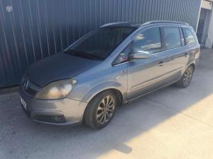 Pelēks Opel Zafira 2005 Kretinga, ar dzinēja tilpumu 1.91 L un nobraukumu 350 tūkst. km par 850 €, foto 3 vietnē AUTOMOTO.COM.LV